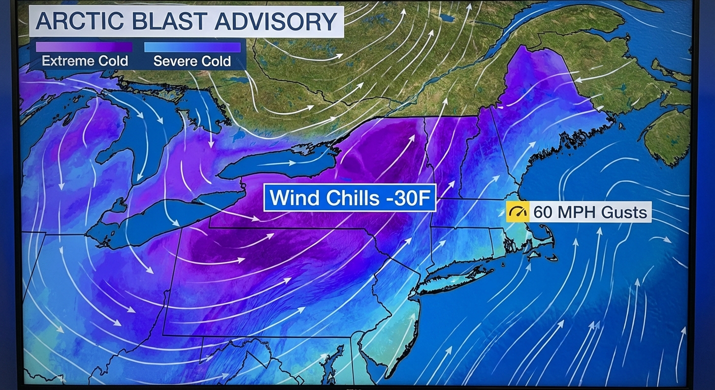 Arctic Blast & Snow Squalls: Weekend Weather Update Feb 6, 2026 | Ryan ...